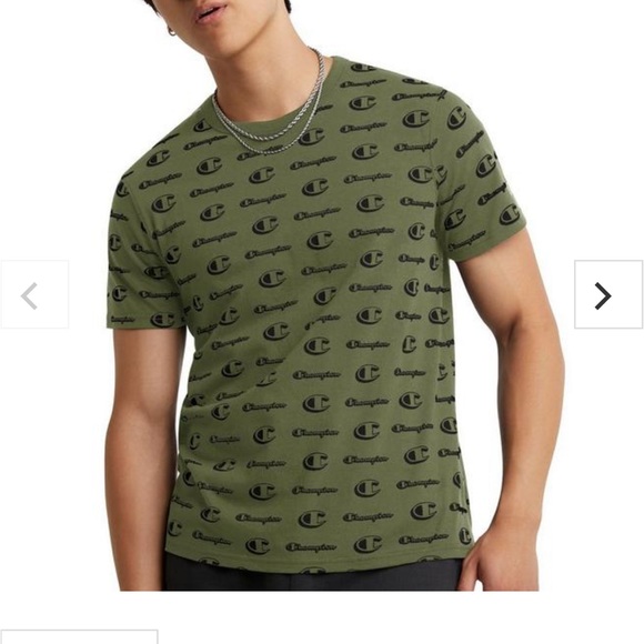 Champion | Shirts | Championmens Champion All Over Script Graphic ...